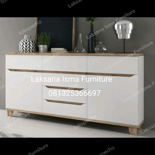 Jual Meja Credenza HPL Cabinet Minimalis - Kab. Jepara - Laksana Isma ...