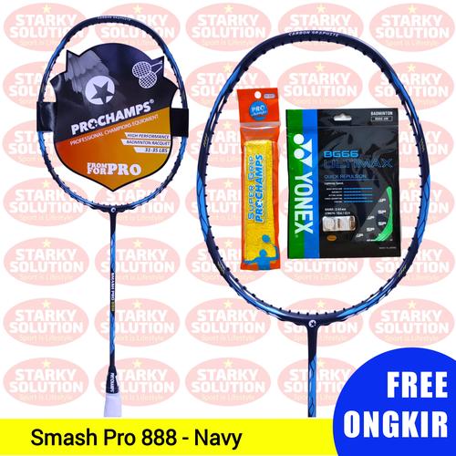 Jual Raket PROCHAMPS SMASH PRO 888 Bulutangkis Badminton Original ...