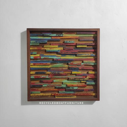 Jual Hiasan Dinding Vintage Decor Kayu Wall Dekorasi - 50cm x 50cm ...