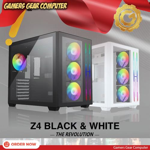 Jual Casing Enlight Z4 Sync ATX Gaming Case + ARGB Fan - Putih - Kota ...