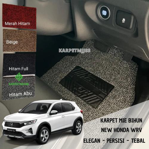 Jual KARPET MOBIL ALL NEW HONDA WRV WR-V MIE BIHUN PREMIUM 2WARNA ...