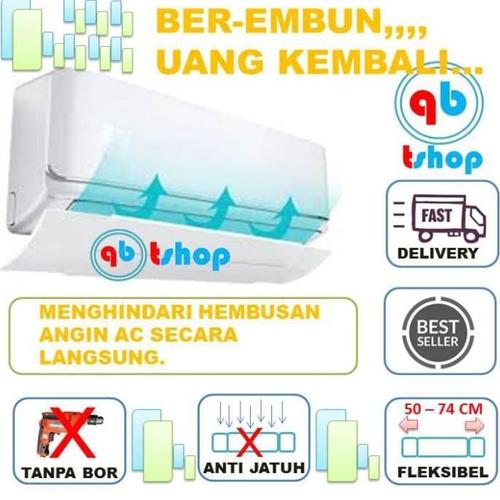 Jual ac screen cover/talang angin/ac/ac split/ac cassete/ac ...