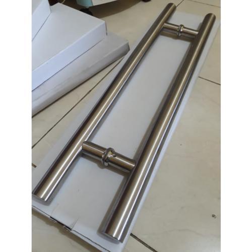 Jual Handle pintu Stainless Steel panjang 70 cm Pipa bulat gagang pintu ...