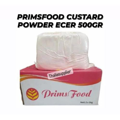 Jual PRIMSFOOD CUSTARD POWDER ECER 500GR COCOK U/ VLA PUDING & ISIAN ...
