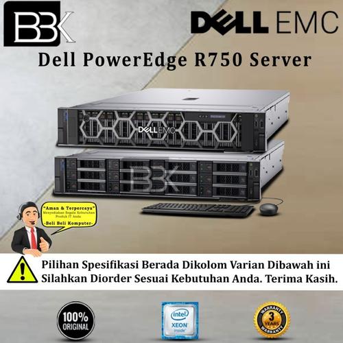 Jual Server Dell PowerEdge R750XS Dual Xeon Silver 4316 64GB 2x960GB ...