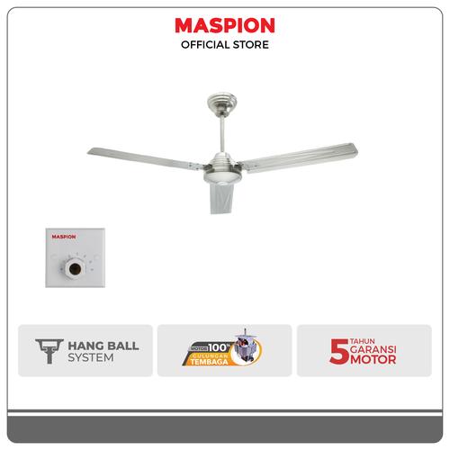 Promo Maspion Ceiling Fan Kipas Angin Plafon 52 Inch MCF52-110 Nikel ...