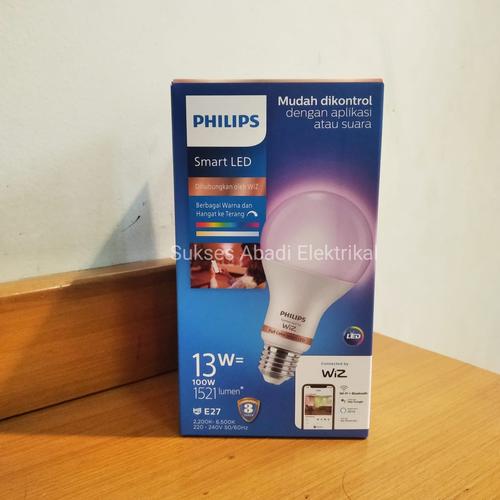 Jual LAMPU SMART WiFi RGB LED 13W PHILIPS TUNEABLE DIMMER WARNA - Kota ...