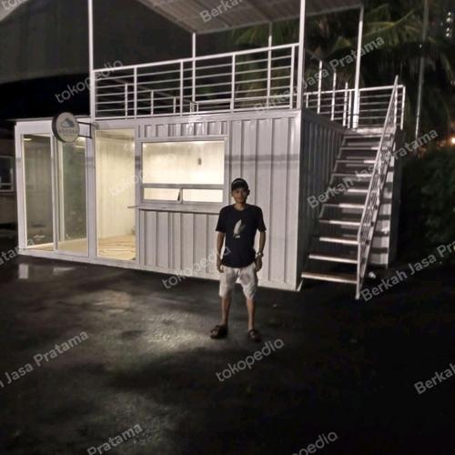 Jual restoran booth container tingkat - Kota Bekasi - Berkah Jasa ...