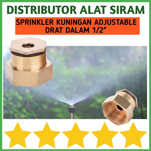 Jual ALAT SIRAM SPRINKLER SPRAYER ADJUSTABLE HEAD SPRAY TAMAN KEBUN SDD ...