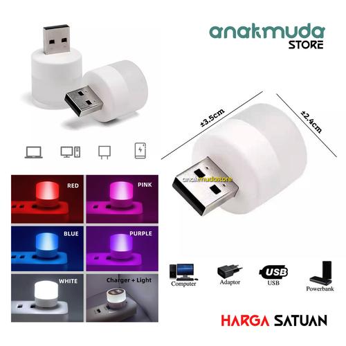 Promo Lampu LED Mini Usb Indoor Outdoor Light Bulb Portable Lampu Kecil ...