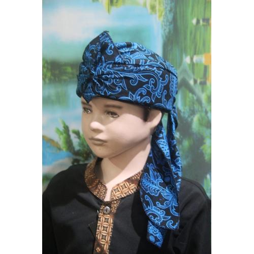 Jual blankon iket sunda jawa atas tutup batik Ukurran dewasa & anak ...