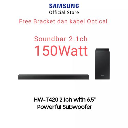 Jual Samsung Soundbar HW T420 2.1ch 150w HW-T420 - Instan Kurir - Kota ...