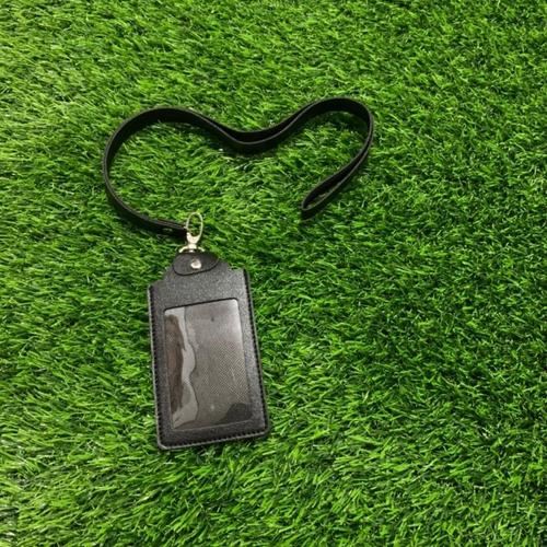 Jual NAME TAG KULIT/NAME TAG HOLDER KULIT/ID CARD HOLDER/NAME TAG QCK ...