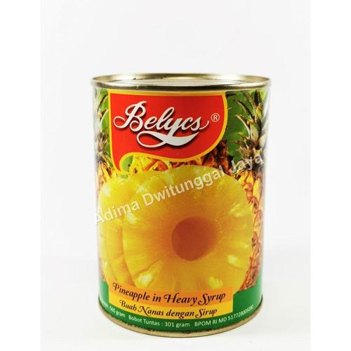 Jual Sliced Pineapple Belycs 565 gr / Buah kaleng / Buah Nanas Kaleng ...