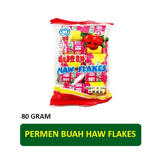 Jual Permen Buah Haw Flakes 80 gram San Zha Pian Permen Sanca Manisan ...