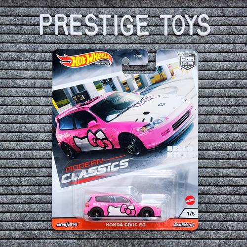 Jual Hotwheels Honda Civic EG Hello Kitty Pink Modern Classic - Jakarta ...