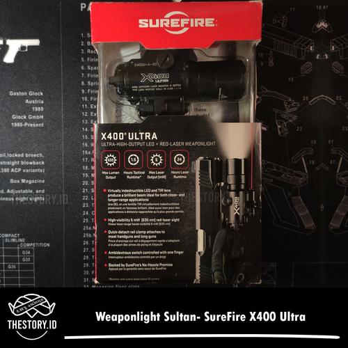 Jual Weapon Light Sultan SureFire X400 Ultra Original - Weaponlight ...