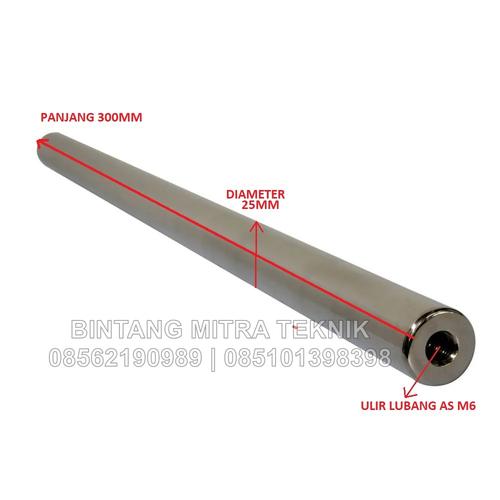 Jual MAGNET SILINDER NEODYMIUM 25 x 300 MM ROD MAGNET 12000 GAUSS ...