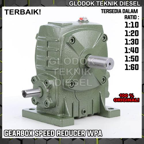 Jual AMW SPEED REDUCER GEAR BOX WPA 120 Ratio 10 - 60 GEARBOX - 1:30 ...