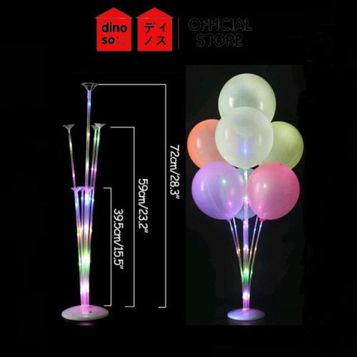 Jual Stik Balon 7 in 1 LED / Standing Balon lampu LED / Standing Balon ...