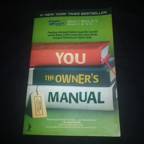 Jual ORIGINAL YOU THE IWNER'S MANUAL - Jakarta Selatan - DAMAI HATI ...