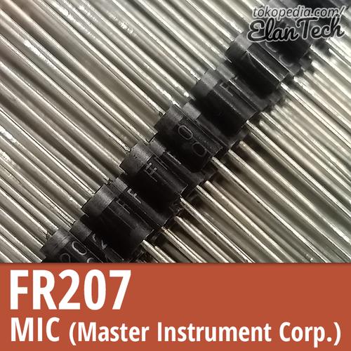 Jual FR207 Diode MIC FR 207 Dioda Fast Recovery Rectifier ElanTech ...