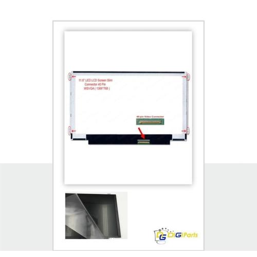 Jual LED LCD Notebook Asus X201 X201E X202E S200E Q200E 11.6 Inch 40PIN - Kota Makassar ...