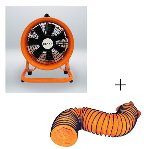 Jual Set Kipas Blower Ventilasi Sekai BVF + Selang Ducting - 8 Inch, 5 ...
