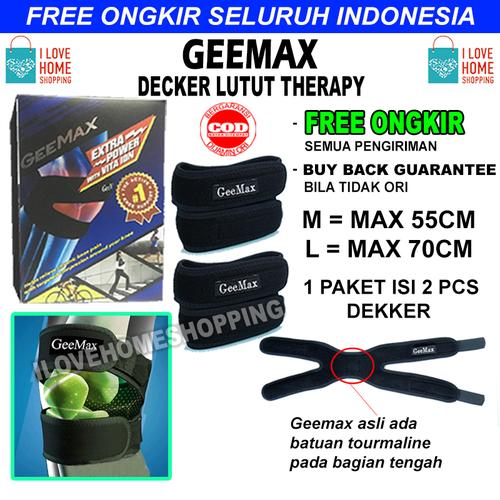 Promo GEEMAX POWER KNEE - ALAT TERAPI DECKER LUTUT - M (Max55cm ...