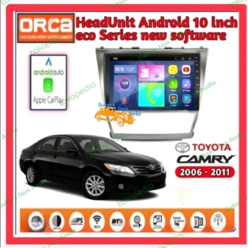 Jual Head Unit Android Orca ECO 10 Inch OEM Toyota Camry 2006-2011 ...
