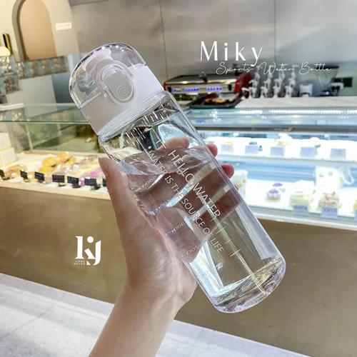 Jual KJ - Miky Sport Water Bottle / Botol Minum Plastik Transparan ...