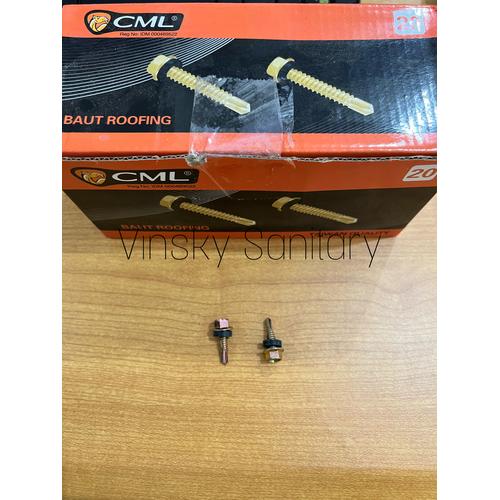 Jual (Harga per 10 pcs) Baut Roofing Camel 20 / Baut Baja Ringan Camel ...