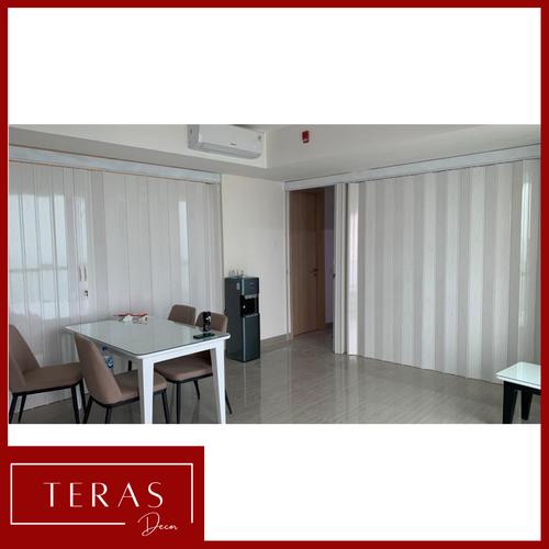 Jual pintu skat ruangan pvc folding door anti rayap bahan plastik ...