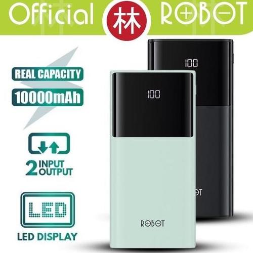 Jual Robot Rt190S Powerbank 10000Mah Led Display Dual Input Output Type ...
