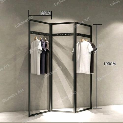 Jual Stand Hanger Besi Lipat - Kab. Bogor - Exclusive Art | Tokopedia