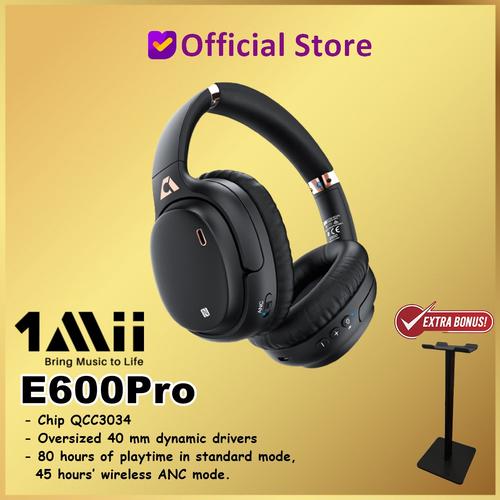 Promo 1Mii E600Pro E600 Pro Active Noise Cancelling Headphones Headset ...