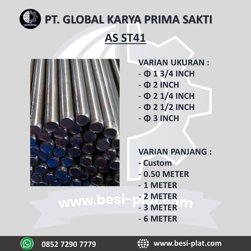 Jual Besi AS ST41 Diameter 2 Inch ( 50.8mm ) x 1 Meter - Kota Tangerang ...