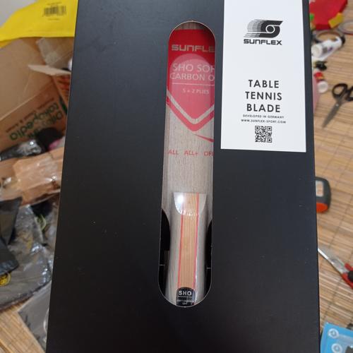 Jual KAYU TENIS MEJA SUNFLEX SHO SOFT CARBON OFF ORIGINAL - penholder - Jakarta Timur - SYAFIQ ...