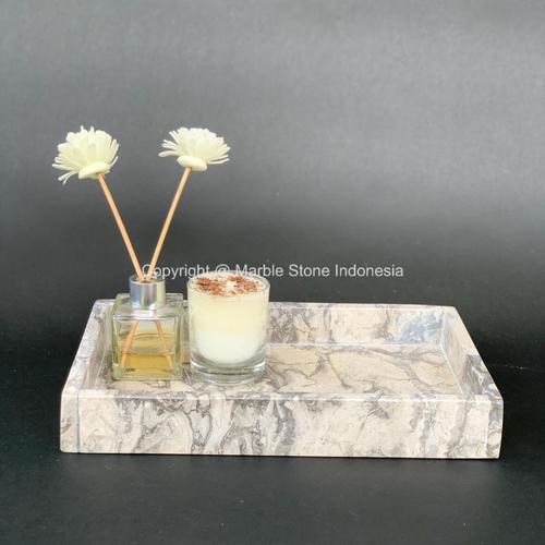 Jual Marble Tray Tatakan Marmer Carara Lokal - CREAM - Kab. Tulungagung ...