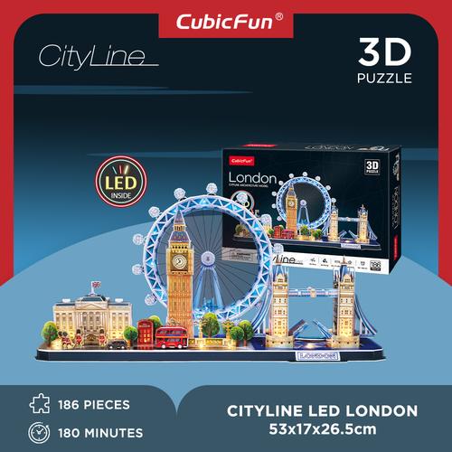 Promo Cubicfun Cityline LED London L532h - 3D Puzzle - Jakarta Pusat ...
