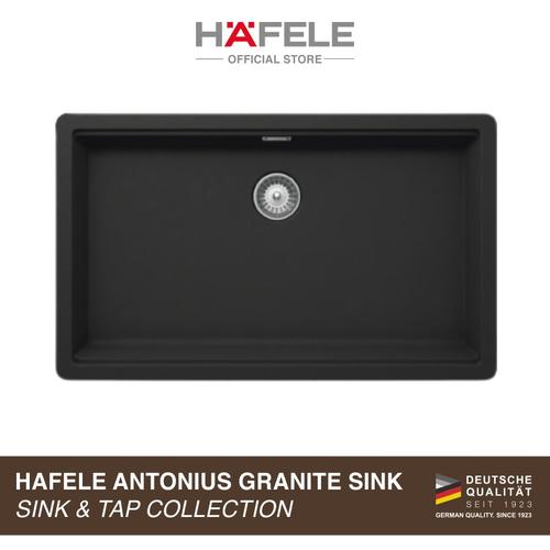 Promo Hafele Granite Sink Antonius HS20-GEN1S80 - Bak Washtafel Granit ...