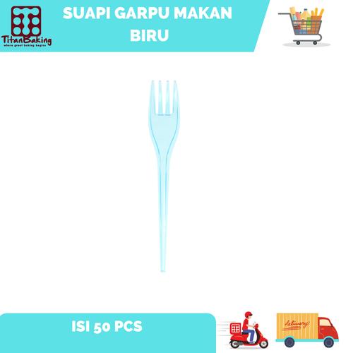 Jual Garpu Makan Suapi Isi 50 Biru/Kuning/Hijau/Ungu - Biru - Jakarta ...