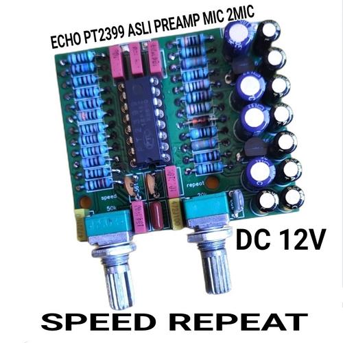 Jual Echo Pt2399 PreAmp mic 2mic baca deskripsi - Kab. Pemalang ...