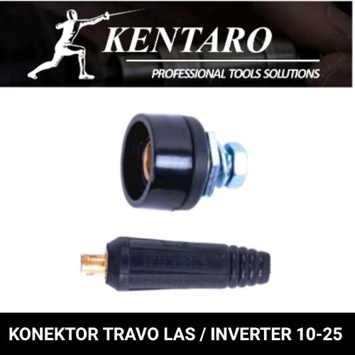 Jual KONEKTOR INVERTER / MESIN LAS MALE / FEMALE SET 10-25MM - Kota ...