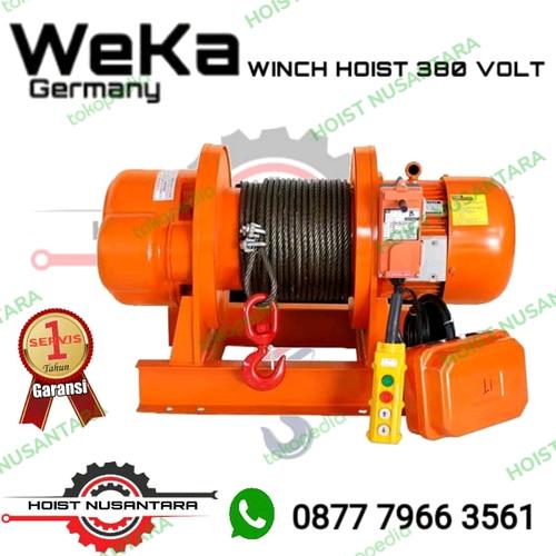 Jual ELECTRIC HOIST WINCH GERMANY 5 TON X 100 METER ELECTRIC CATROL ...