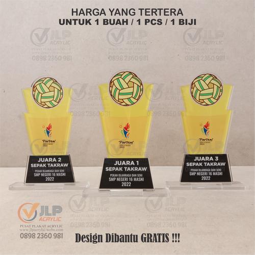 Jual Piala Takraw, Piala Sepak Takraw, Piala Bola Takraw, Trophy Takraw ...