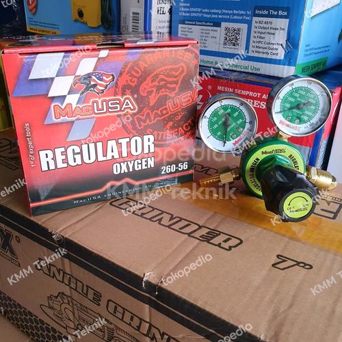 Jual REGULATOR LAS OKSIGEN MacUSA WELDING OXYGEN OXY 260-56 HEAVY DUTY HD - Kota Medan - Kmm ...