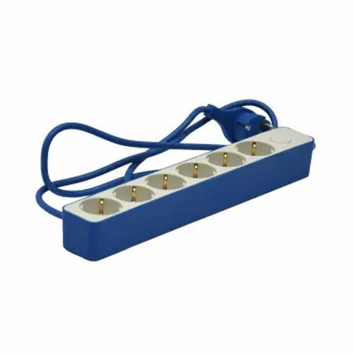 Jual Stop Kontak 6 Socket - Biru Krisbow 10489437 - Jakarta Utara ...