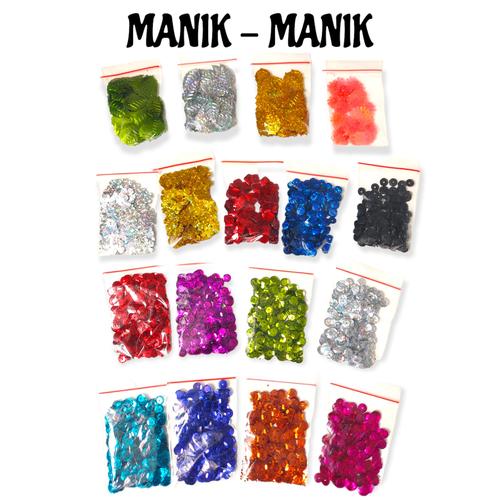 Jual Manik manik Keterampilan Prakarya Sekolah, Kerajian Tangan Payet ...