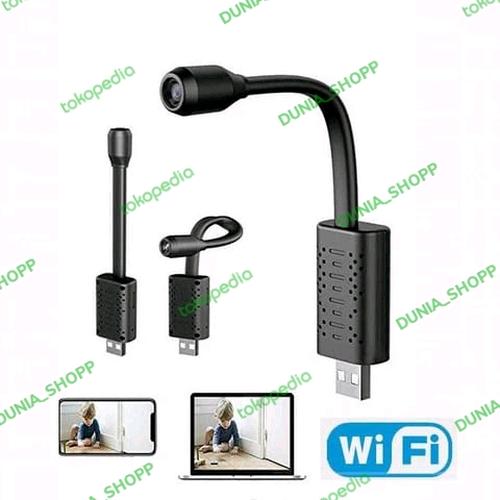 Jual cctv ip mini usb port kamera full HD 1080p kamera pengintai app ...